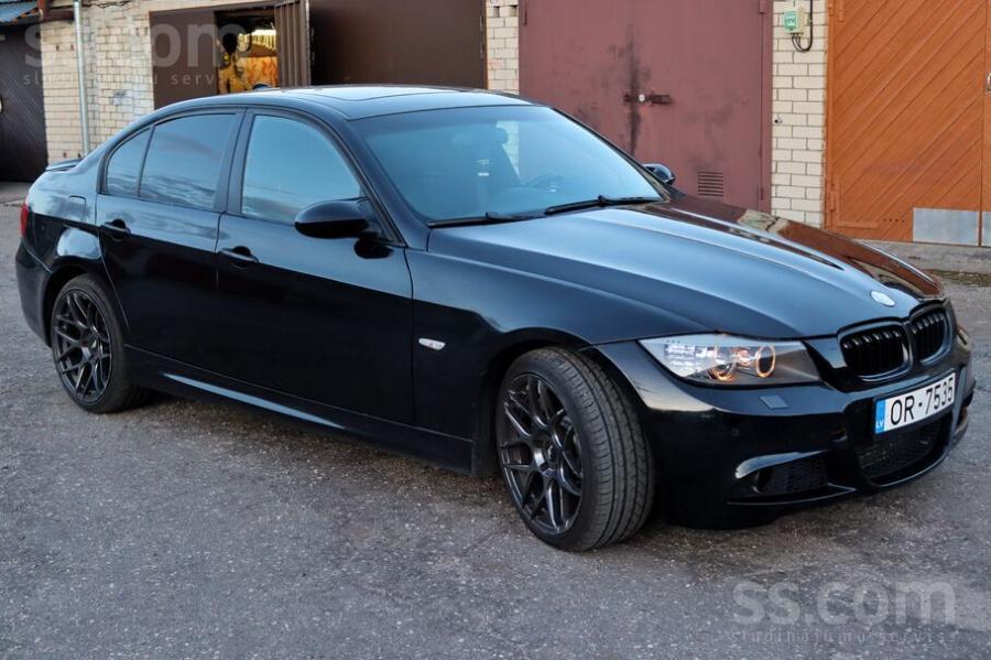 Melns BMW 330 2006 Rīga, ar dzinēja tilpumu 3.00 L un nobraukumu 340 tūkst. km par 6200 €, foto 3 vietnē AUTOMOTO.COM.LV