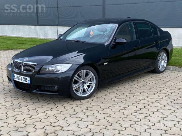 Black BMW 330 2007 in Riga, with an engine capacity of 3.00 L and mileage of 0 thousand km for 8770 €, photo 4 on AUTOMOTO.COM.LV