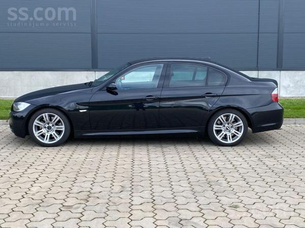 Black BMW 330 2007 in Riga, with an engine capacity of 3.00 L and mileage of 0 thousand km for 8770 €, photo 6 on AUTOMOTO.COM.LV