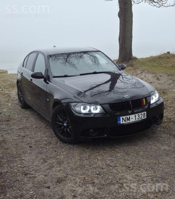Black BMW 330 2007 in Liepaja, with an engine capacity of 3.00 L and mileage of 339 thousand km for 5900 €, photo 1 on AUTOMOTO.COM.LV