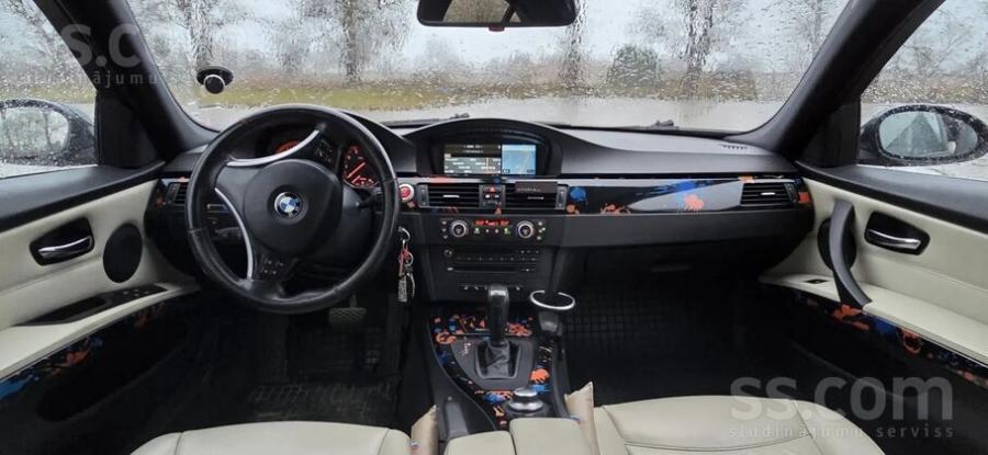 Melns BMW 330 2007 Liepāja, ar dzinēja tilpumu 3.00 L un nobraukumu 338 tūkst. km par 5500 €, foto 5 vietnē AUTOMOTO.COM.LV