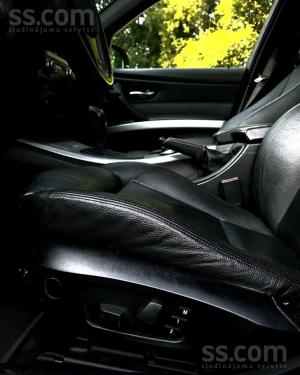 Black BMW 330 2008 in Riga, with an engine capacity of 3.00 L and mileage of 352 thousand km for 7700 €, photo 5 on AUTOMOTO.COM.LV