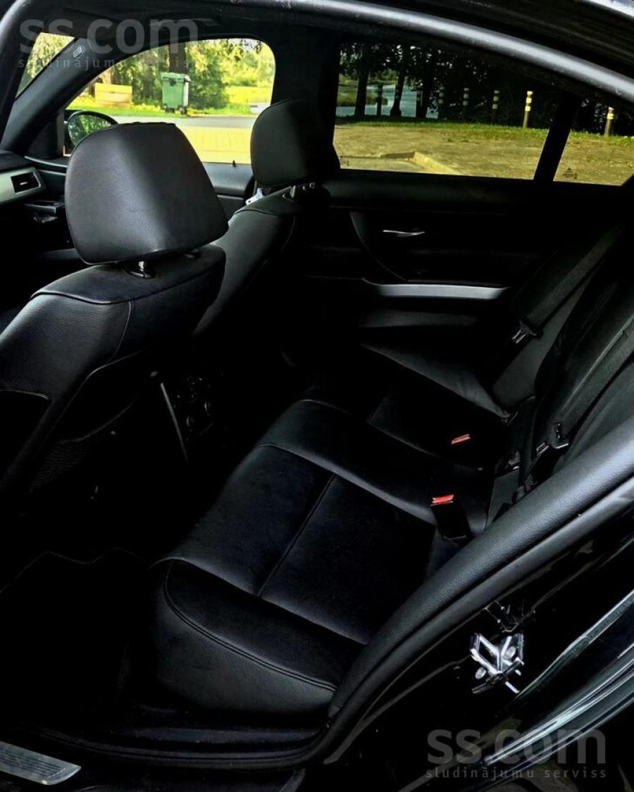 Black BMW 330 2008 in Riga, with an engine capacity of 3.00 L and mileage of 352 thousand km for 7700 €, photo 9 on AUTOMOTO.COM.LV