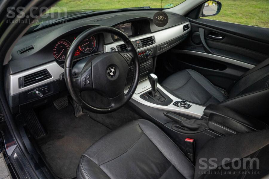 Melns BMW 330 2010 Rīga, ar dzinēja tilpumu 3.00 L un nobraukumu 377 tūkst. km par 5990 €, foto 47 vietnē AUTOMOTO.COM.LV
