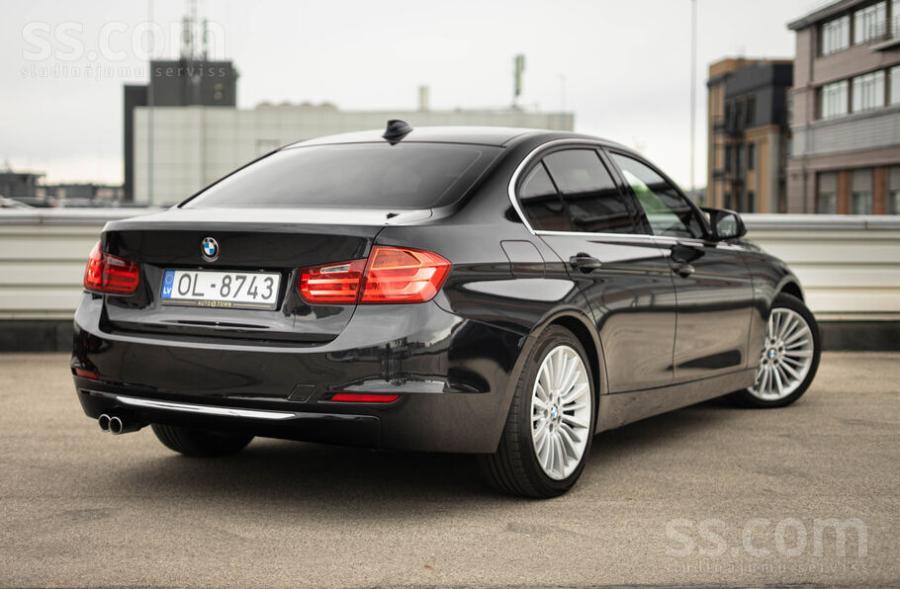 Melns BMW 330 2013 Rīga, ar dzinēja tilpumu 3.00 L un nobraukumu 297 tūkst. km par 12990 €, foto 6 vietnē AUTOMOTO.COM.LV