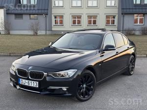 Black BMW 330 2013 in Cesis, with an engine capacity of 3.00 L and mileage of 297 thousand km for 12350 €, photo  on AUTOMOTO.COM.LV
