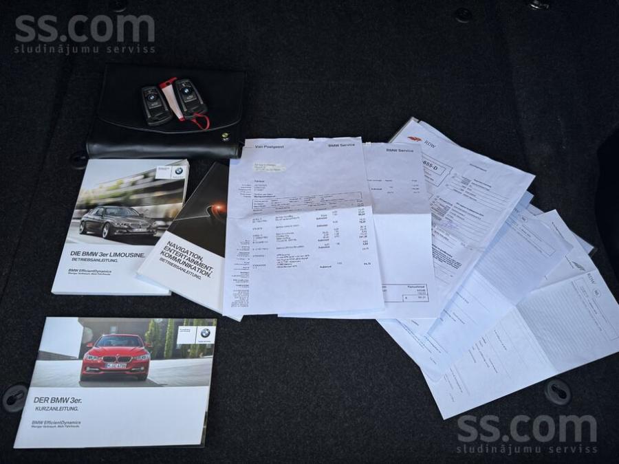 Черный БМВ 330 2013 в Цесис, объемом двигателя 3.00 л и пробегом 297 тыс. км за 12350 €, фото 32 на AUTOMOTO.COM.LV