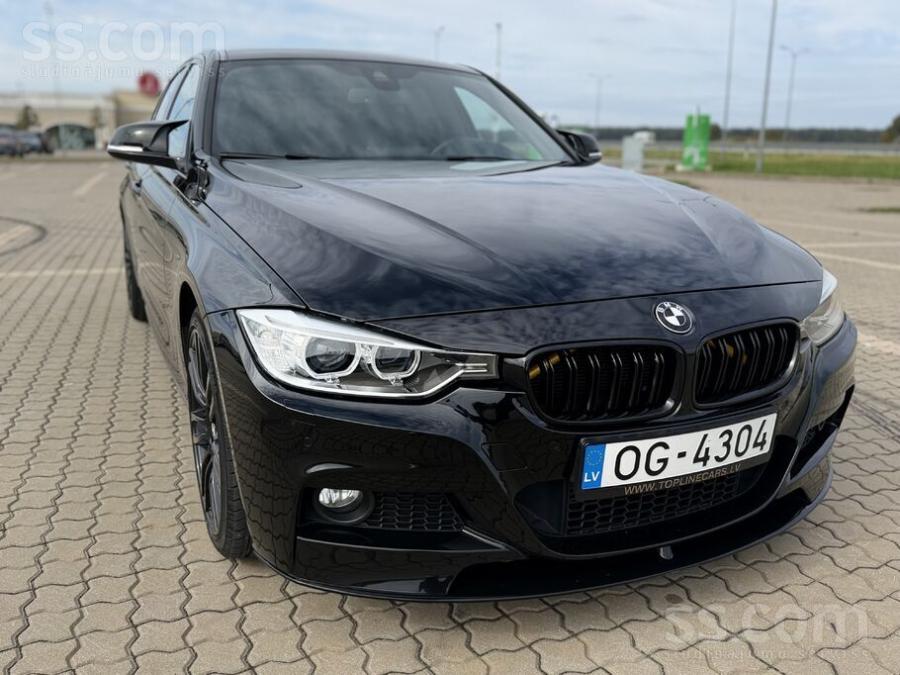 Black BMW 330 2013 in Riga, with an engine capacity of 3.00 L and mileage of 237 thousand km for 16600 €, photo 26 on AUTOMOTO.COM.LV