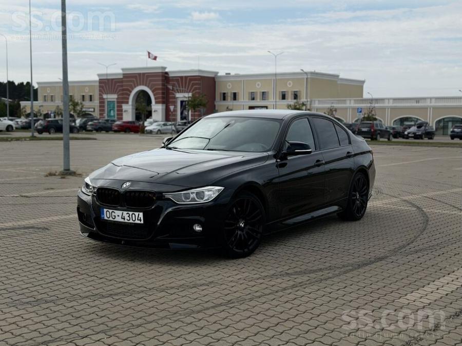 Black BMW 330 2013 in Riga, with an engine capacity of 3.00 L and mileage of 237 thousand km for 16600 €, photo 1 on AUTOMOTO.COM.LV