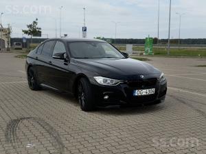 Black BMW 330 2013 in Riga, with an engine capacity of 3.00 L and mileage of 237 thousand km for 16600 €, photo 3 on AUTOMOTO.COM.LV