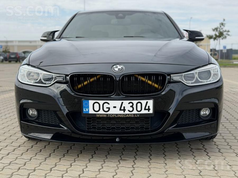 Black BMW 330 2013 in Riga, with an engine capacity of 3.00 L and mileage of 237 thousand km for 16600 €, photo 8 on AUTOMOTO.COM.LV