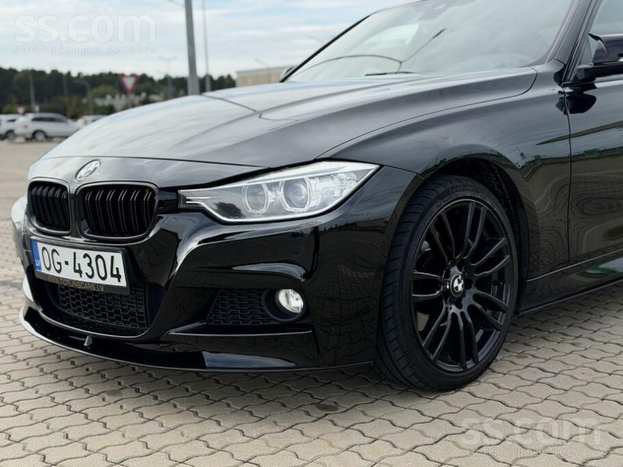 Black BMW 330 2013 in Riga, with an engine capacity of 3.00 L and mileage of 237 thousand km for 16600 €, photo 9 on AUTOMOTO.COM.LV