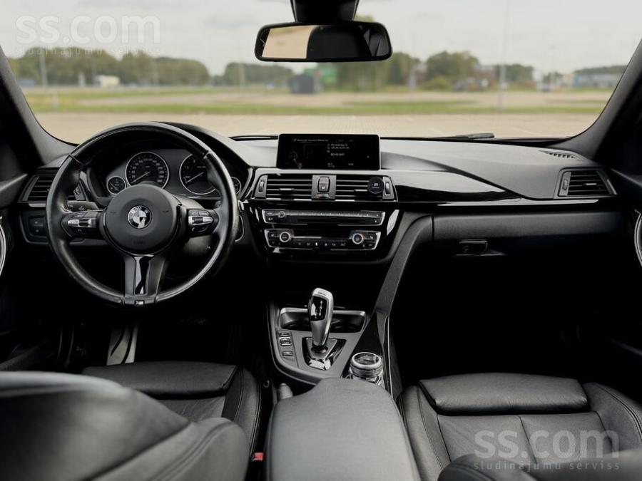 Black BMW 330 2013 in Riga, with an engine capacity of 3.00 L and mileage of 237 thousand km for 16600 €, photo 12 on AUTOMOTO.COM.LV
