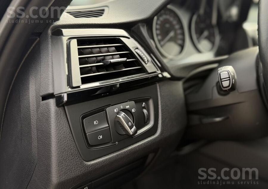 Black BMW 330 2013 in Riga, with an engine capacity of 3.00 L and mileage of 237 thousand km for 16600 €, photo 20 on AUTOMOTO.COM.LV