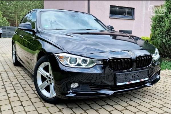 Black BMW 330 2014 in Druskininkai, with an engine capacity of 3.00 L and mileage of 190 thousand km for 10150 €, photo 1 on AUTOMOTO.COM.LV