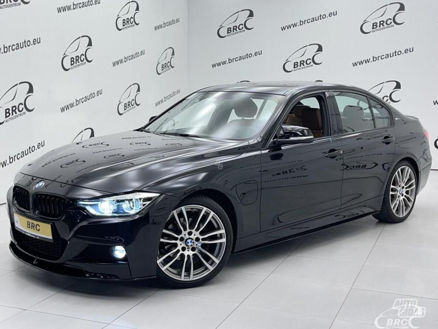 Black BMW 330 2016 in Avizieniai, with an engine capacity of 2.00 L and mileage of 210 thousand km for 14200 €, photo 1 on AUTOMOTO.COM.LV