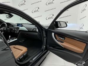 Black BMW 330 2016 in Vilnius, with an engine capacity of 2.00 L and mileage of 210 thousand km for 13900 €, photo 9 on AUTOMOTO.COM.LV
