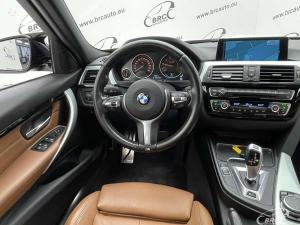 Black BMW 330 2016 in Vilnius, with an engine capacity of 2.00 L and mileage of 210 thousand km for 13900 €, photo 15 on AUTOMOTO.COM.LV