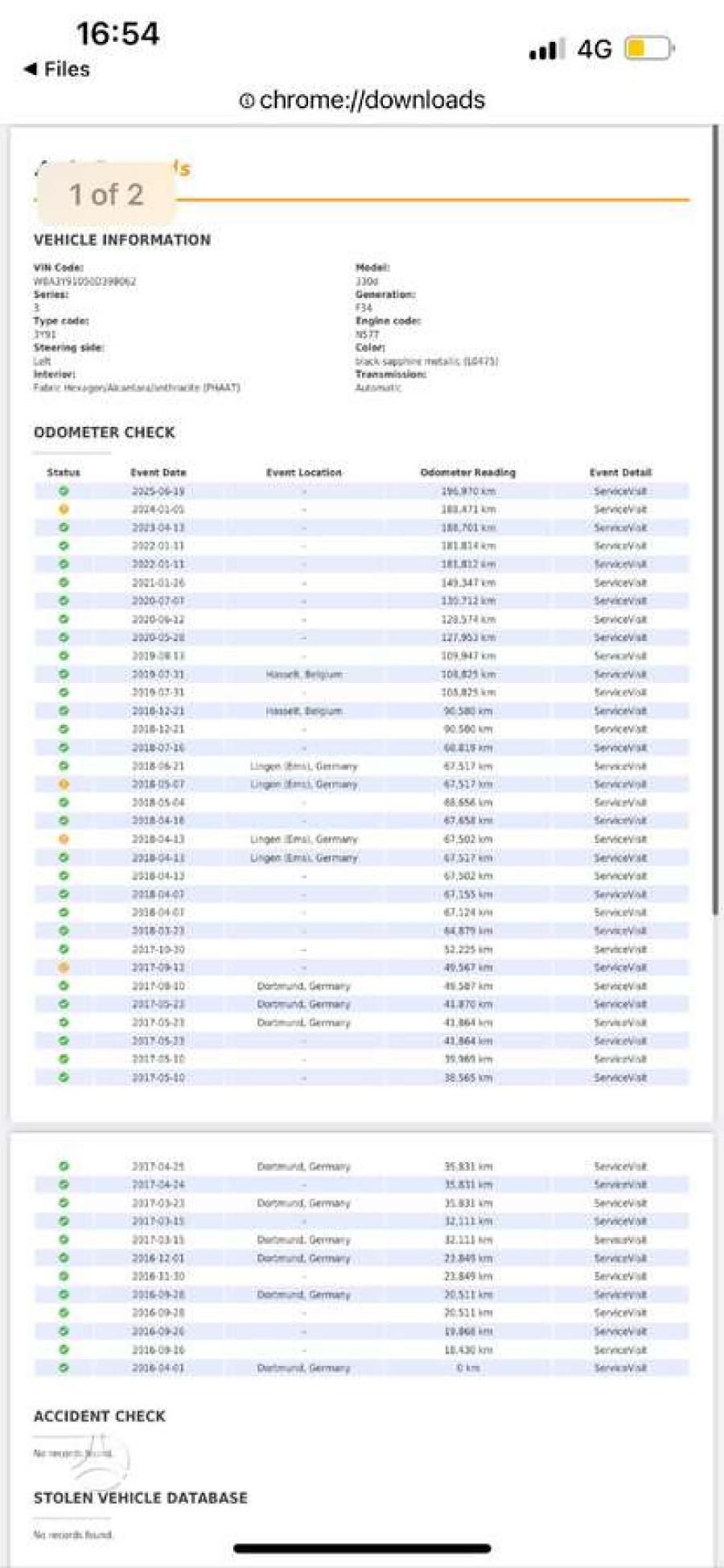 Черный БМВ 330 2016 в Вильнюс, объемом двигателя 2.99 л и пробегом 200 тыс. км за 13700 €, фото 34 на AUTOMOTO.COM.LV
