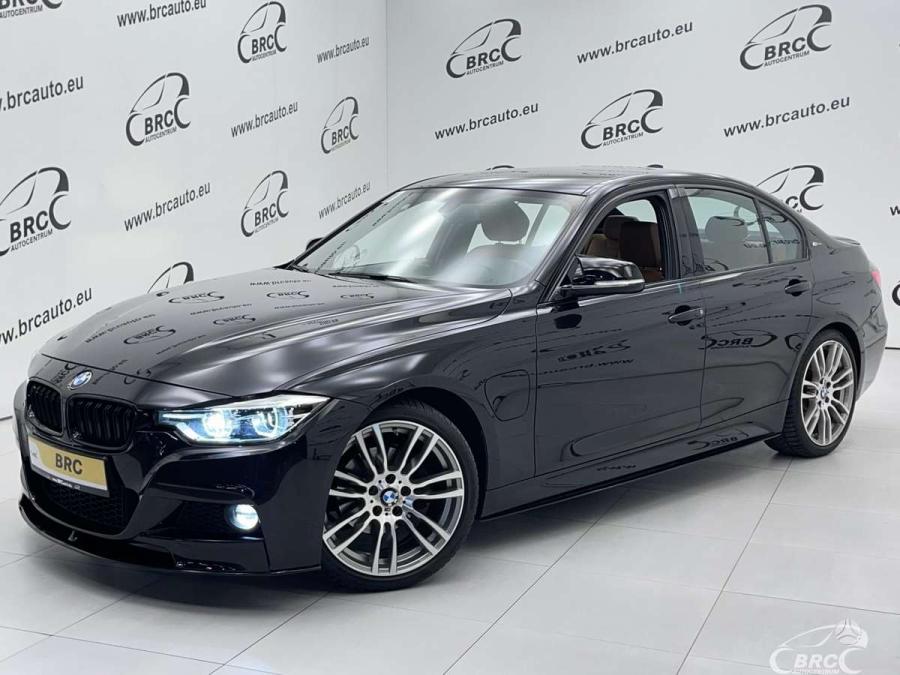 Black BMW 330 2016 in Vilnius, with an engine capacity of 2.00 L and mileage of 210 thousand km for 13700 €, photo 1 on AUTOMOTO.COM.LV