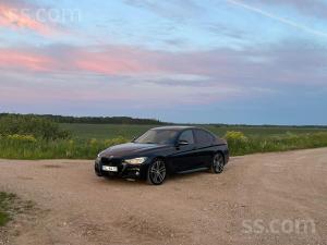 Black BMW 330 2016 in Riga, with an engine capacity of 2.00 L and mileage of 119 thousand km for 15899 €, photo 1 on AUTOMOTO.COM.LV