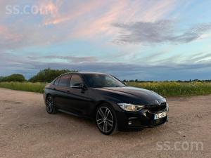 Black BMW 330 2016 in Riga, with an engine capacity of 2.00 L and mileage of 119 thousand km for 15899 €, photo 7 on AUTOMOTO.COM.LV
