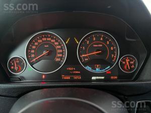 Black BMW 330 2016 in Riga, with an engine capacity of 2.00 L and mileage of 119 thousand km for 15899 €, photo 11 on AUTOMOTO.COM.LV