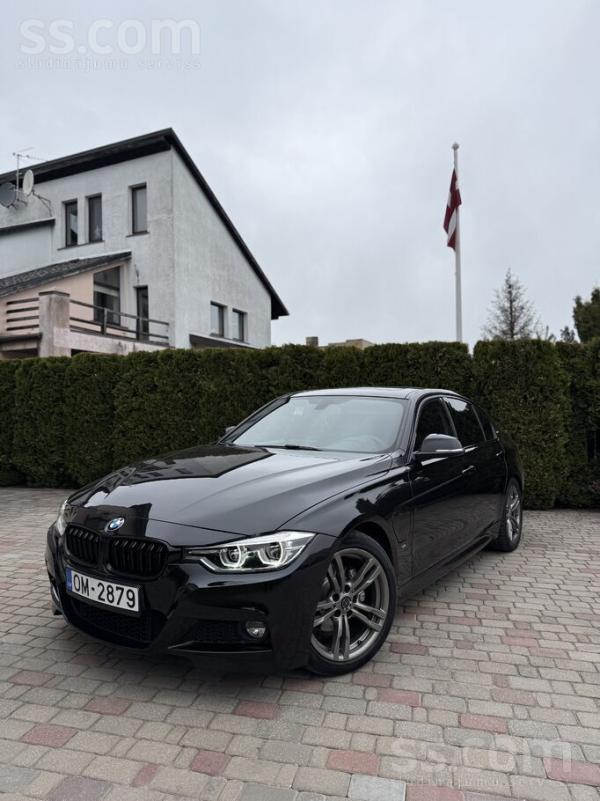 Black BMW 330 2016 in Jelgava, with an engine capacity of 2.00 L and mileage of 209 thousand km for 14500 €, photo 1 on AUTOMOTO.COM.LV