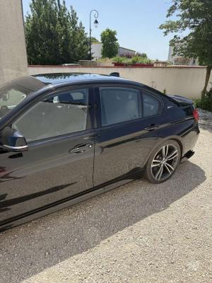 Black BMW 330 2016 in Klaipeda, with an engine capacity of 2.00 L and mileage of 250 thousand km for 12500 €, photo 8 on AUTOMOTO.COM.LV