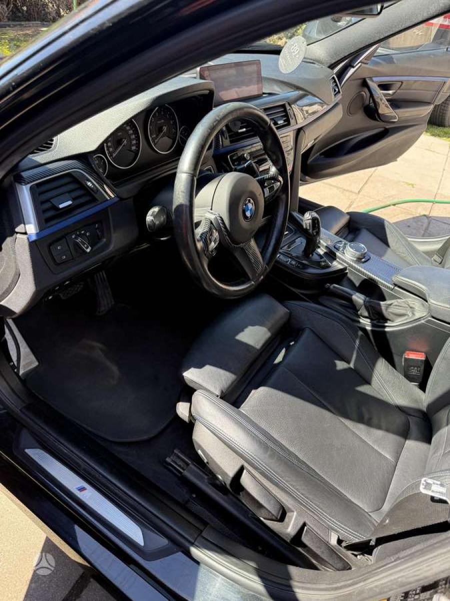 Black BMW 330 2016 in Klaipeda, with an engine capacity of 2.00 L and mileage of 250 thousand km for 12500 €, photo 24 on AUTOMOTO.COM.LV