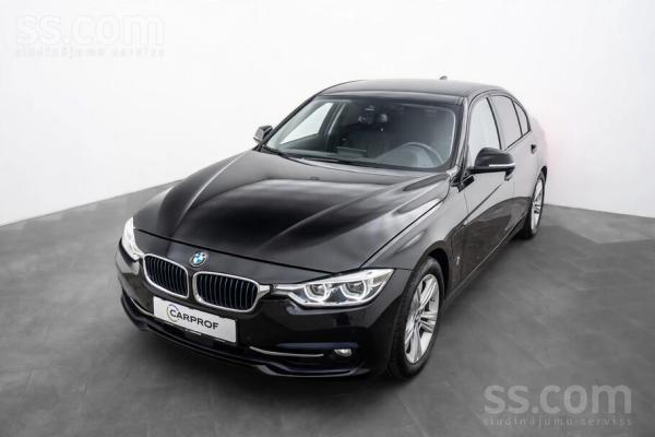 Black BMW 330 2016 in Tallinn, with an engine capacity of 2.00 L and mileage of 145 thousand km for 13199 €, photo 1 on AUTOMOTO.COM.LV