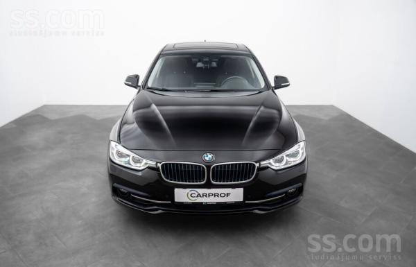 Black BMW 330 2016 in Tallinn, with an engine capacity of 2.00 L and mileage of 145 thousand km for 13199 €, photo 4 on AUTOMOTO.COM.LV