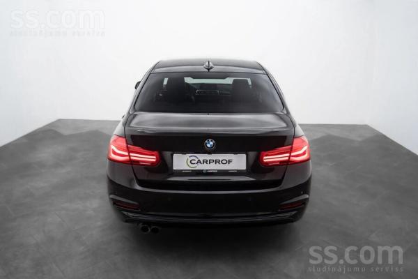 Black BMW 330 2016 in Tallinn, with an engine capacity of 2.00 L and mileage of 145 thousand km for 13199 €, photo 7 on AUTOMOTO.COM.LV
