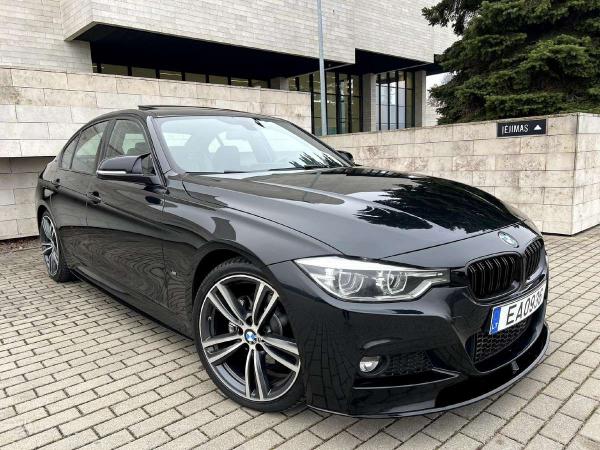 Melns BMW 330 2017 Viļņa, ar dzinēja tilpumu 2.00 L un nobraukumu 260 tūkst. km par 12900 €, foto 1 vietnē AUTOMOTO.COM.LV
