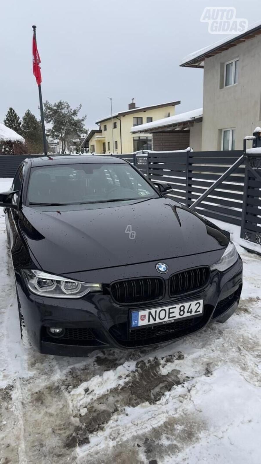 Melns BMW 330 2017 Viļņa, ar dzinēja tilpumu 2.00 L un nobraukumu 234 tūkst. km par 12500 €, foto 1 vietnē AUTOMOTO.COM.LV