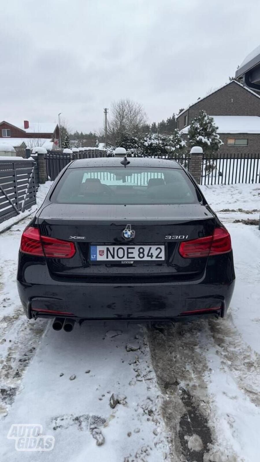 Melns BMW 330 2017 Viļņa, ar dzinēja tilpumu 2.00 L un nobraukumu 234 tūkst. km par 12500 €, foto 2 vietnē AUTOMOTO.COM.LV