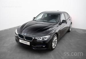 Black BMW 330 2017 in Riga, with an engine capacity of 2.00 L and mileage of 15 thousand km for 14999 €, photo  on AUTOMOTO.COM.LV