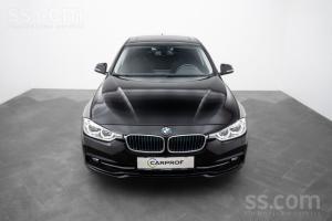 Black BMW 330 2017 in Riga, with an engine capacity of 2.00 L and mileage of 15 thousand km for 14999 €, photo 3 on AUTOMOTO.COM.LV