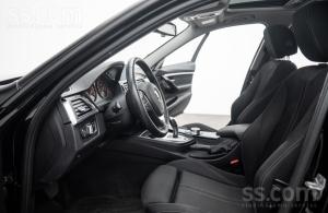 Black BMW 330 2017 in Riga, with an engine capacity of 2.00 L and mileage of 15 thousand km for 14999 €, photo 8 on AUTOMOTO.COM.LV