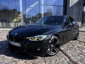 Black BMW 330 2017 in Riga, with an engine capacity of 3.00 L and mileage of 293 thousand km for 15900 €, photo 3 on AUTOMOTO.COM.LV