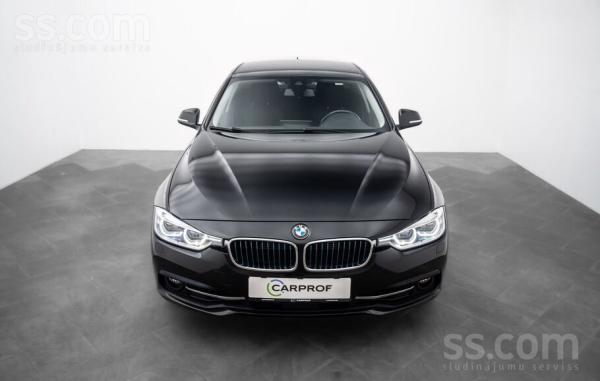 Black BMW 330 2017 in Tallinn, with an engine capacity of 2.00 L and mileage of 174 thousand km for 13499 €, photo 2 on AUTOMOTO.COM.LV