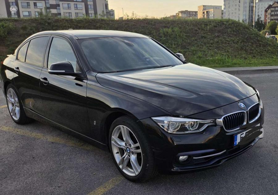 Melns BMW 330 2017 Viļņa, ar dzinēja tilpumu 2.00 L un nobraukumu 161 tūkst. km par 14000 €, foto 1 vietnē AUTOMOTO.COM.LV