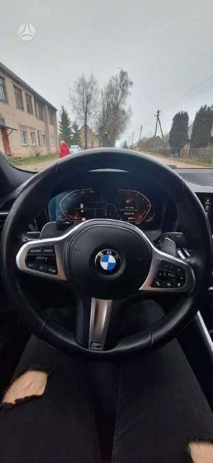 Black BMW 330 2019 in Kaunas, with an engine capacity of 2.00 L and mileage of 153 thousand km for 28000 €, photo 8 on AUTOMOTO.COM.LV