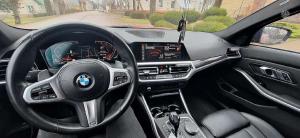 Black BMW 330 2019 in Kaunas, with an engine capacity of 2.00 L and mileage of 153 thousand km for 28000 €, photo 11 on AUTOMOTO.COM.LV