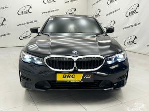 Black BMW 330 2019 in Avizieniai, with an engine capacity of 2.00 L and mileage of 104 thousand km for 22900 €, photo 28 on AUTOMOTO.COM.LV