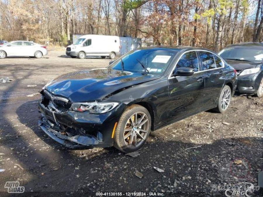 Black BMW 330 2019 in Avizieniai, with an engine capacity of 2.00 L and mileage of 104 thousand km for 22900 €, photo 34 on AUTOMOTO.COM.LV