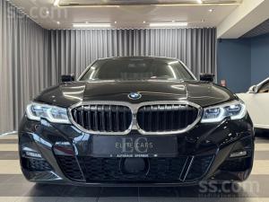 Black BMW 330 2019 in Riga, with an engine capacity of 2.00 L and mileage of 98 thousand km for 26995 €, photo 9 on AUTOMOTO.COM.LV