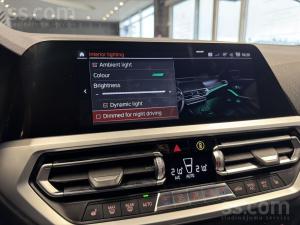 Black BMW 330 2019 in Riga, with an engine capacity of 2.00 L and mileage of 98 thousand km for 26995 €, photo 30 on AUTOMOTO.COM.LV