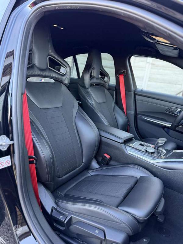 Black BMW 330 2019 in Kaunas, with an engine capacity of 2.00 L and mileage of 85 thousand km for 17500 €, photo 5 on AUTOMOTO.COM.LV