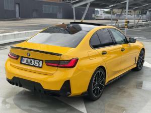 Black BMW 330 2019 in Vilnius, with an engine capacity of 2.00 L and mileage of 56 thousand km for 27600 €, photo 20 on AUTOMOTO.COM.LV